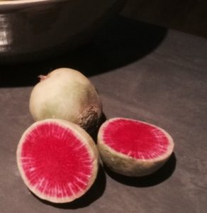 Radis Red Meat // Le radis pastèque - Belle et Mère